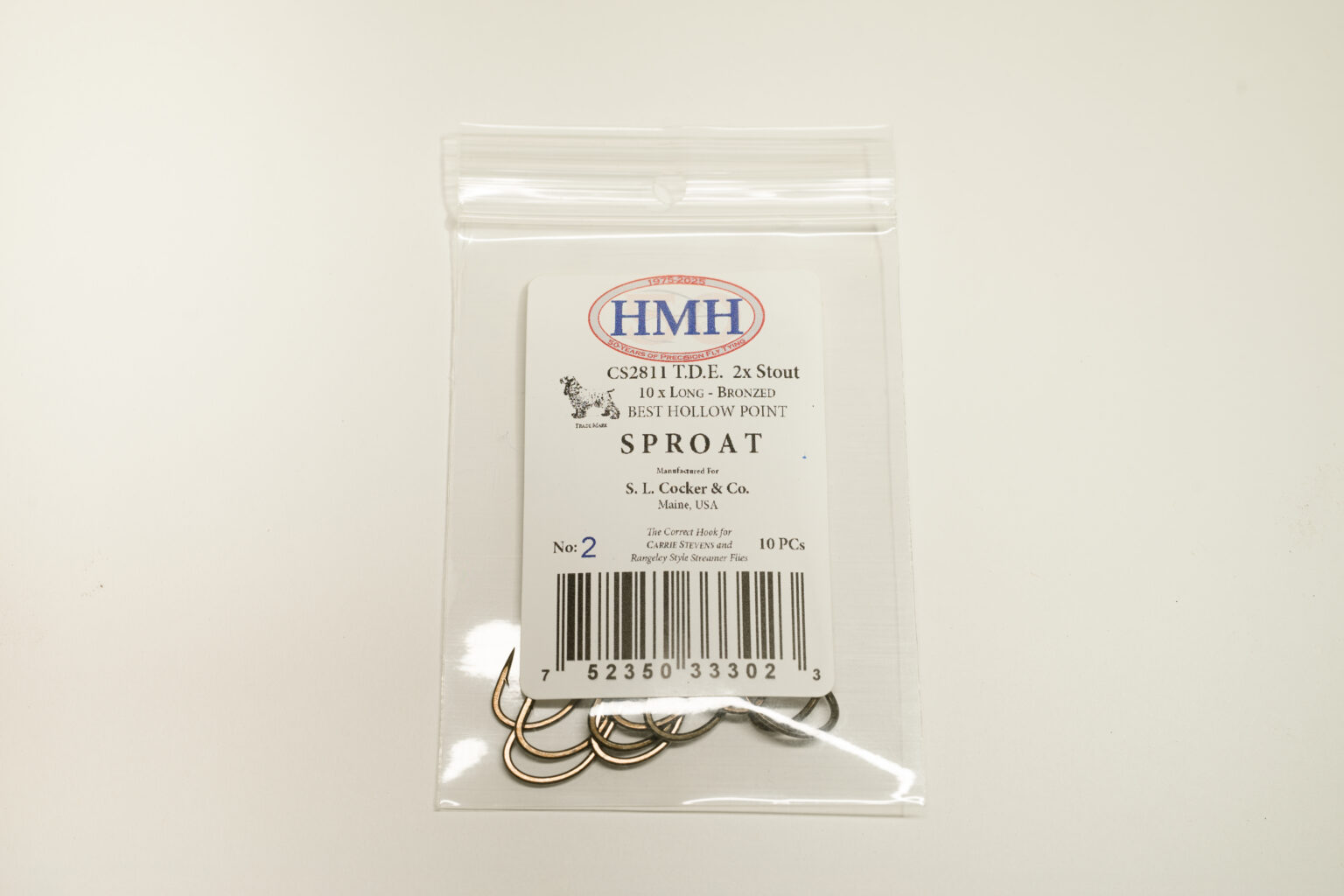 CS2811 10x Long Streamer Fly Hooks - HMH Vises